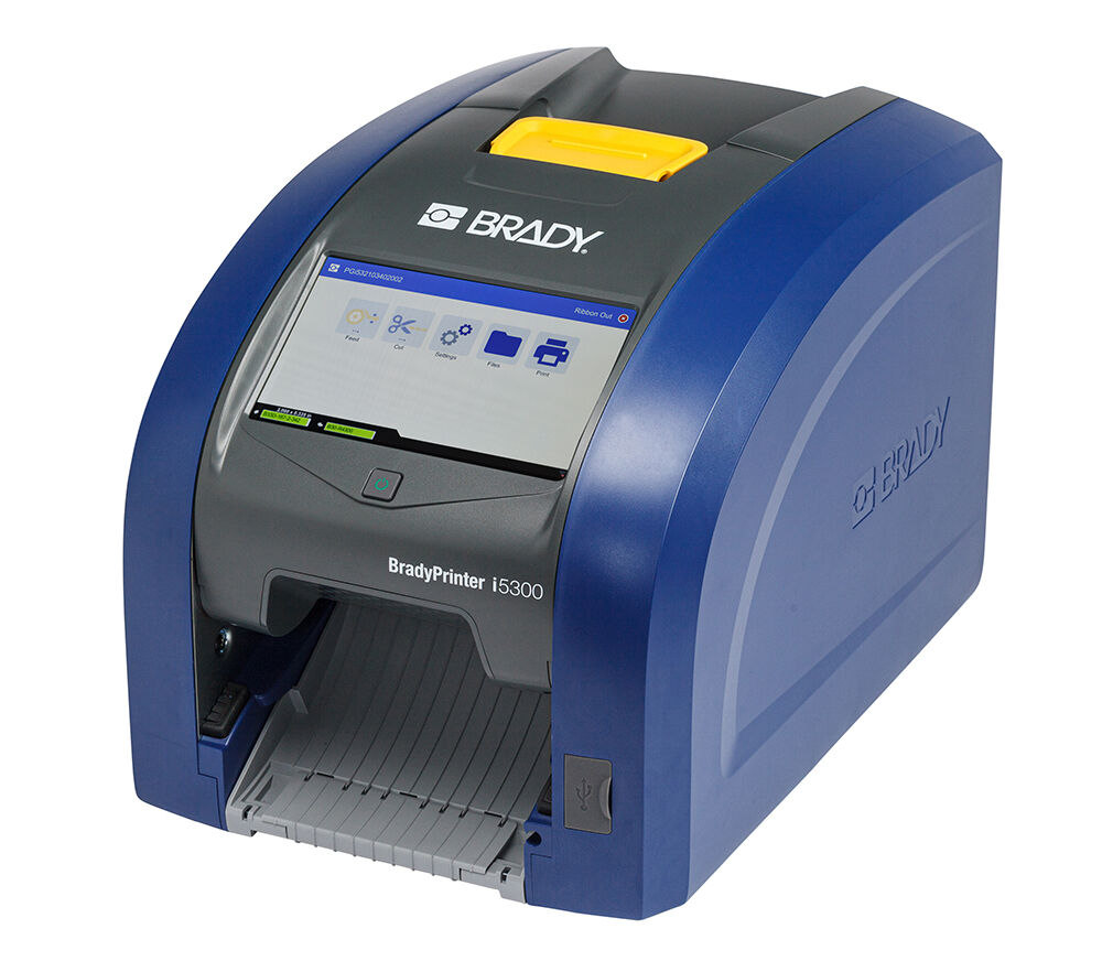 Experience easy with the new BradyPrinter i5300 - Irish Manufacturing